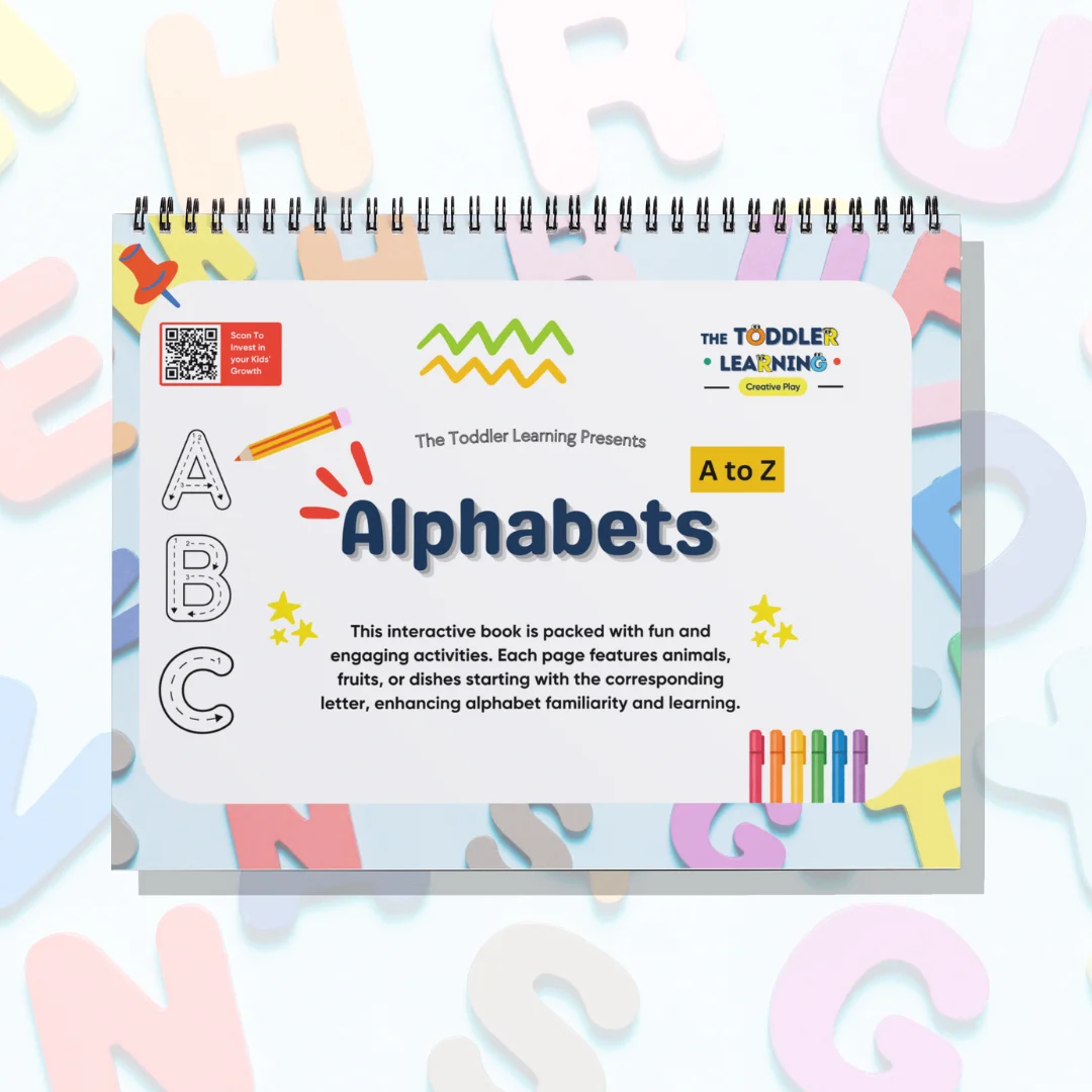 Interactive Alphabet Recognition Activities Binder Book | The Toddler ...